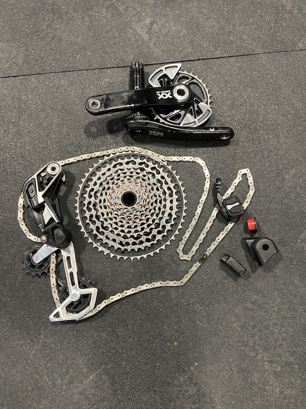 2024 Sram XX T-Type AXS Groupset, 165 cranks For Sale