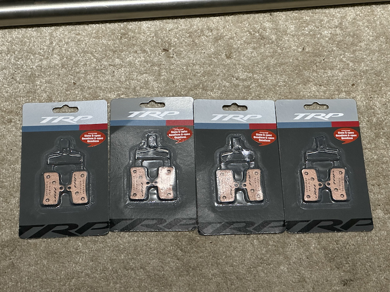 2023 TRP Metallic Pads fits all TRP and Shimano 4 piston For Sale