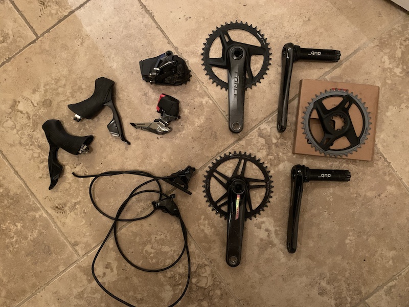 2023 Sram Force/Rival AXS 1x groupset For Sale