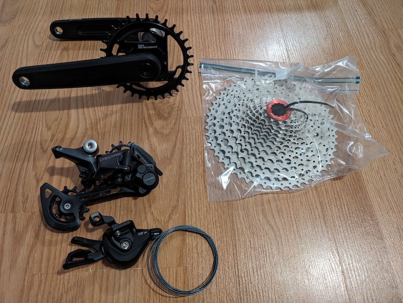 2023 shimano deore 12s m6100 groupset take off For Sale