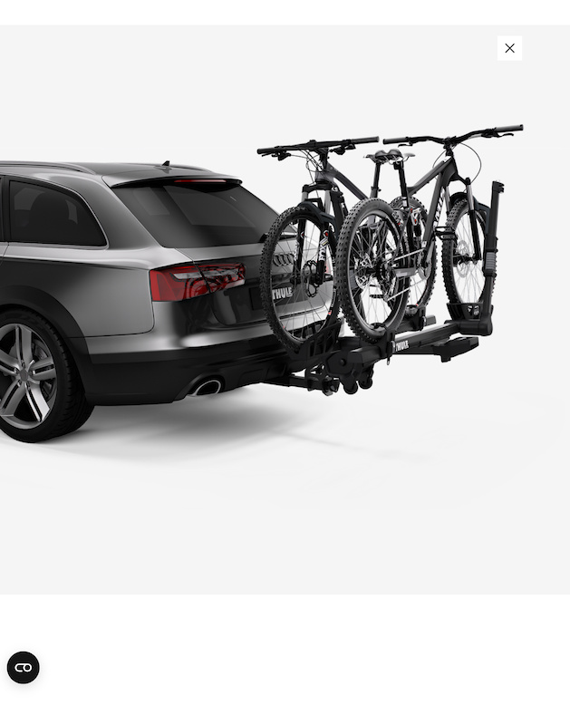 2023 Thule T2 folding bike rack For Sale