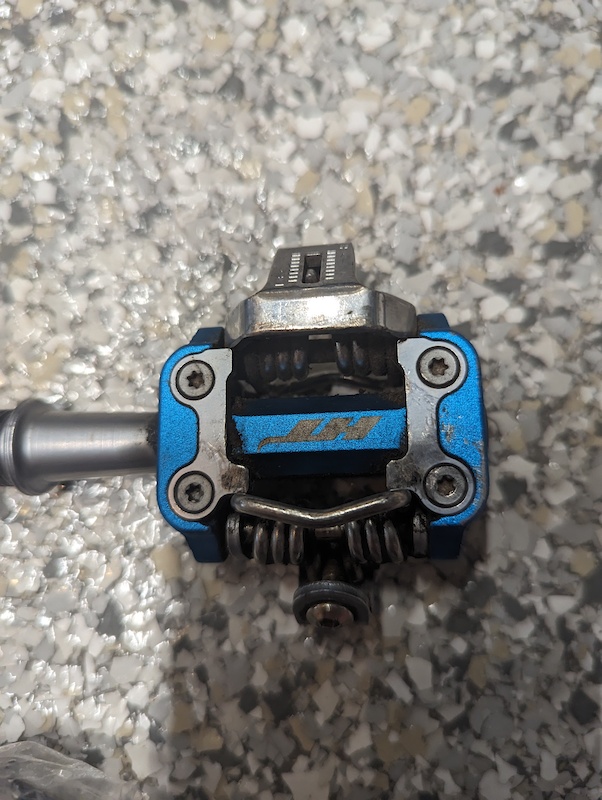 2022 HT M1 Clipless Pedals - Blue - Used 2 months For Sale
