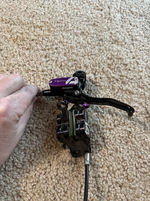 2023 Hope Tech 4 V4 F/R Black/Purple For Sale