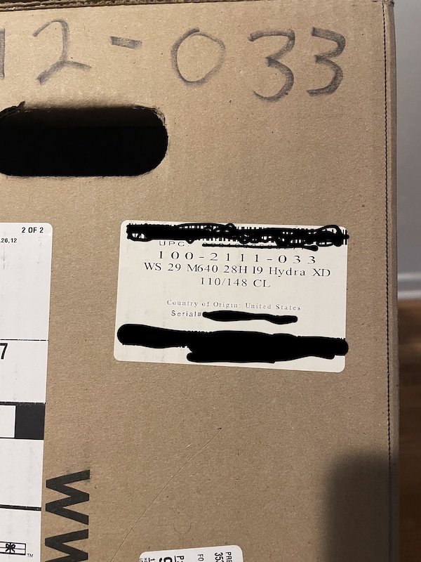 2023 ENVE M640 29+ WHEELSET XD FREEHUB Boost Spacing For Sale