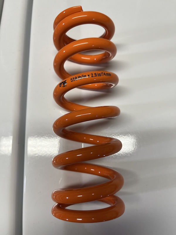 2022 2 Fox SLS coil springs 550lb 67mm & 74mm For Sale