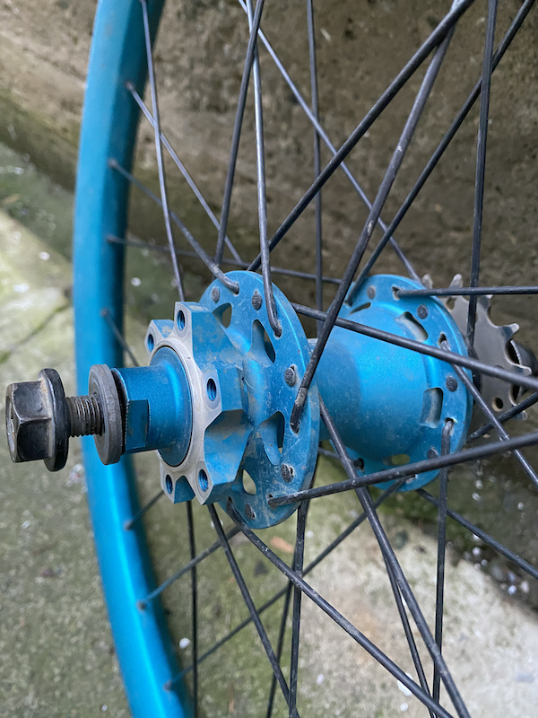 2023 24" DJ rear wheel - 10x135 like new fresh rebuild For Sale