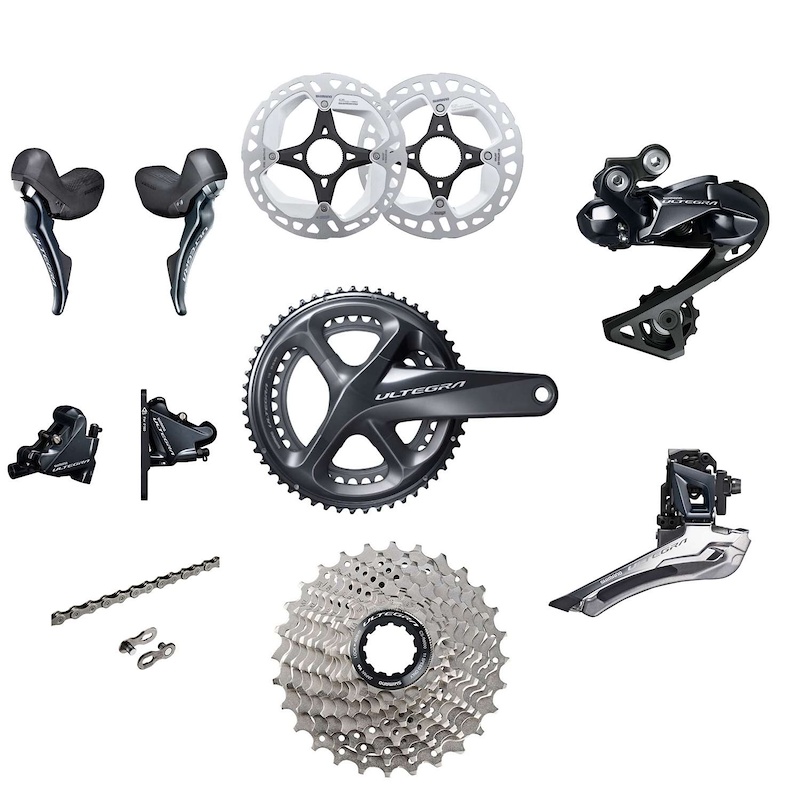 2024 New Shimano Ultegra R8020 disc full groupset For Sale