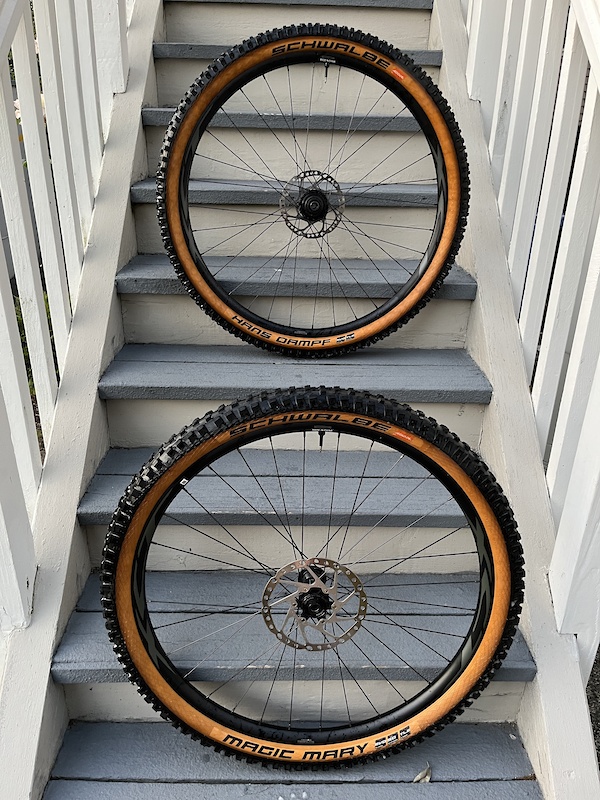 Shimano / Schwalbe / Giant 29er Boost Wheelset For Sale