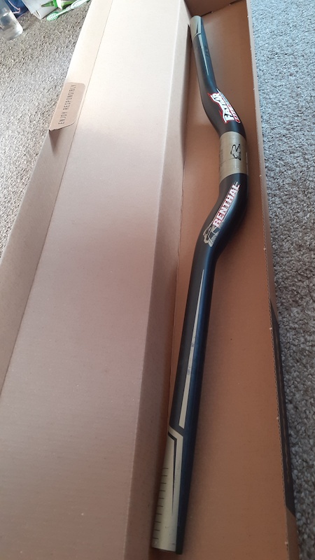 Renthal Fatbar Lite Carbon handlebars 740mm 20mm rise For Sale