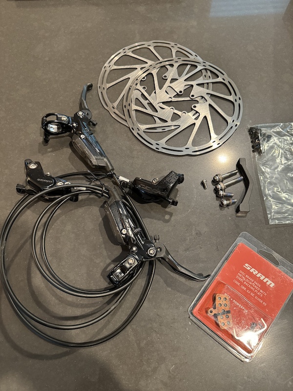 2022 SRAM Code RSC, 200 Rotors and new pads For Sale