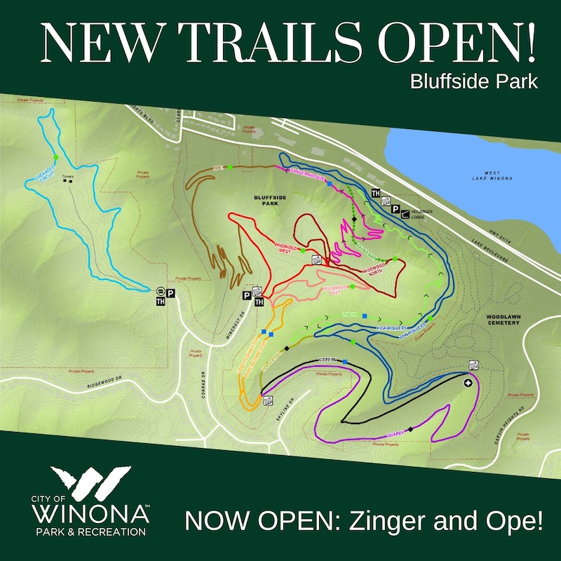 Winona Mn Bike Trail at Henry Graham blog