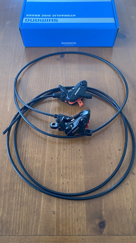 2023 2 Shimano MT520 4 Piston Disc Brake Calipers For Sale