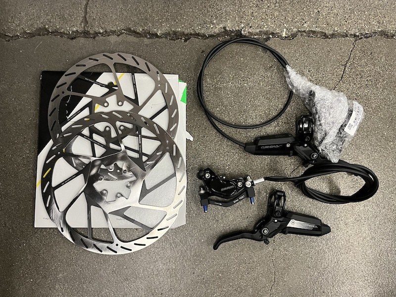 2023 SRAM Code SLV Brake Set With Rotors For Sale