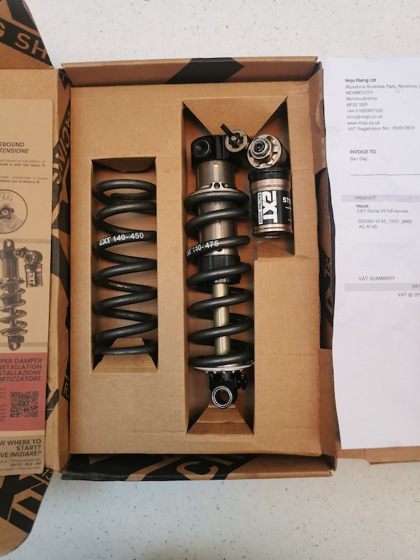 2022 EXT Storia V3 rear shock For Sale