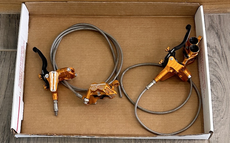 2022 Hope Tech 3 Brakes + braided hoses + rotors For Sale