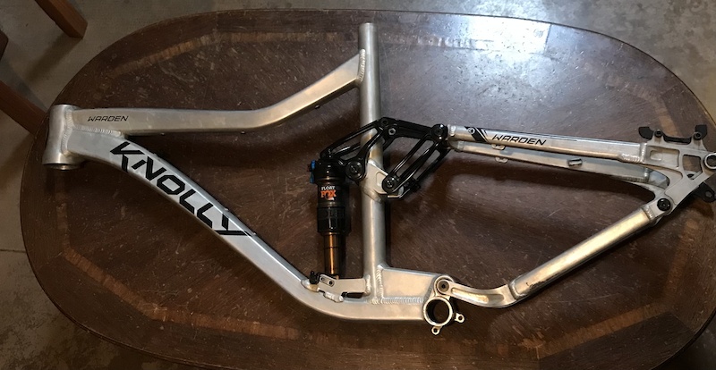 2017 Knolly Warden Frame + Fox Factory DPS Shock For Sale