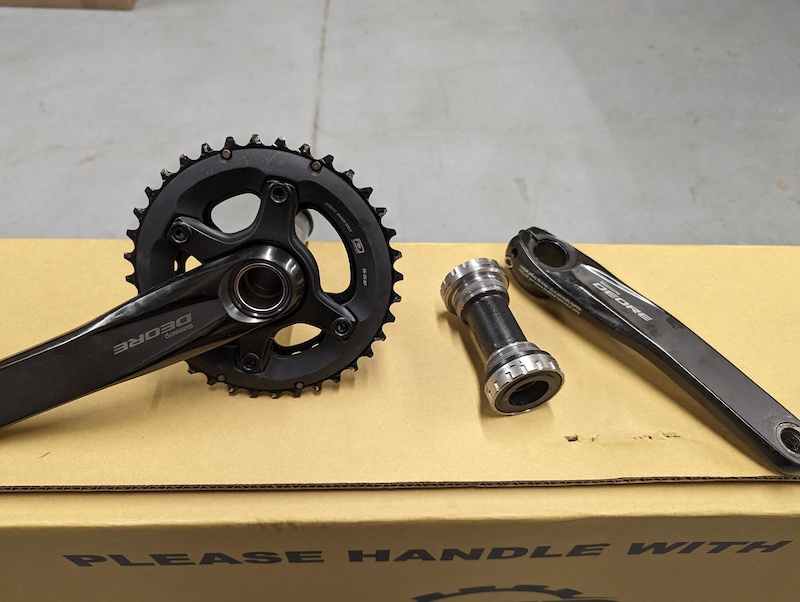 2021 Shimano Deore 2x Crankset For Sale