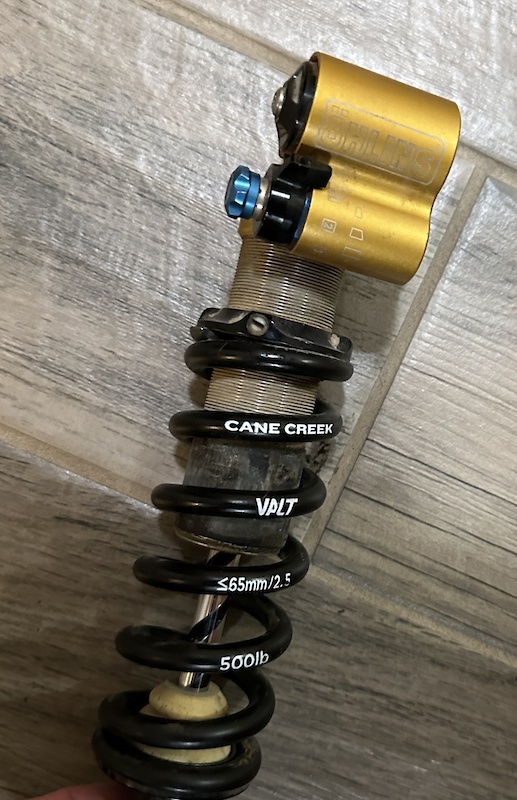 2020 Ohlins TTX coil shock + 500 lb spring For Sale