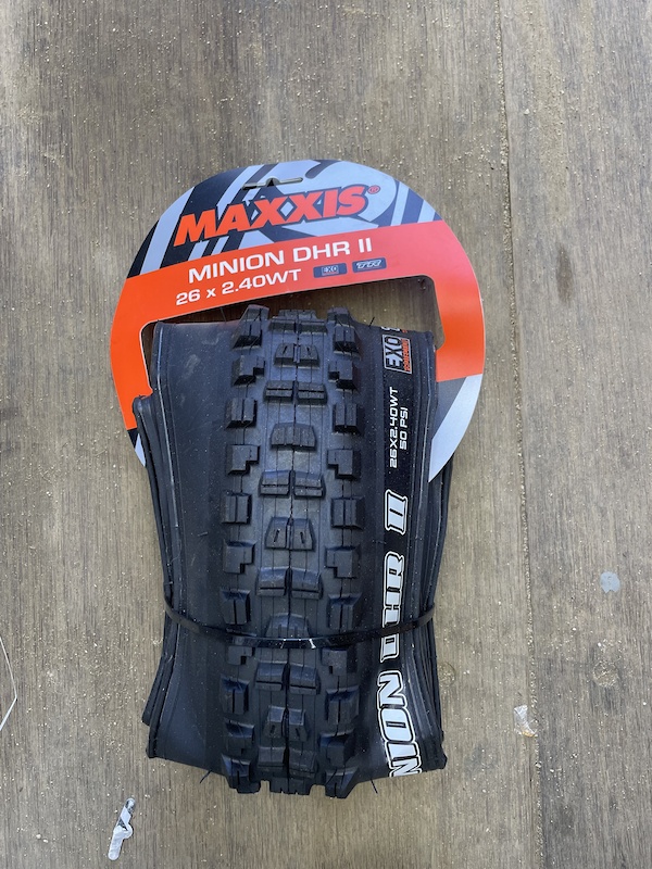 2023 Maxxis Minion DHR II 26x2.40WT For Sale