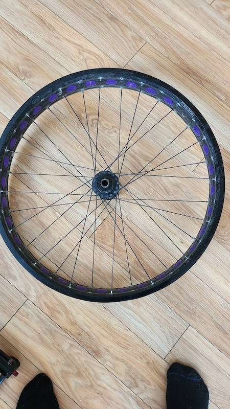 2017 Front wheel 150mm thrue axel 26 For Sale