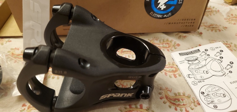 2022 Spank Split Stems 31.8 38mm length For Sale