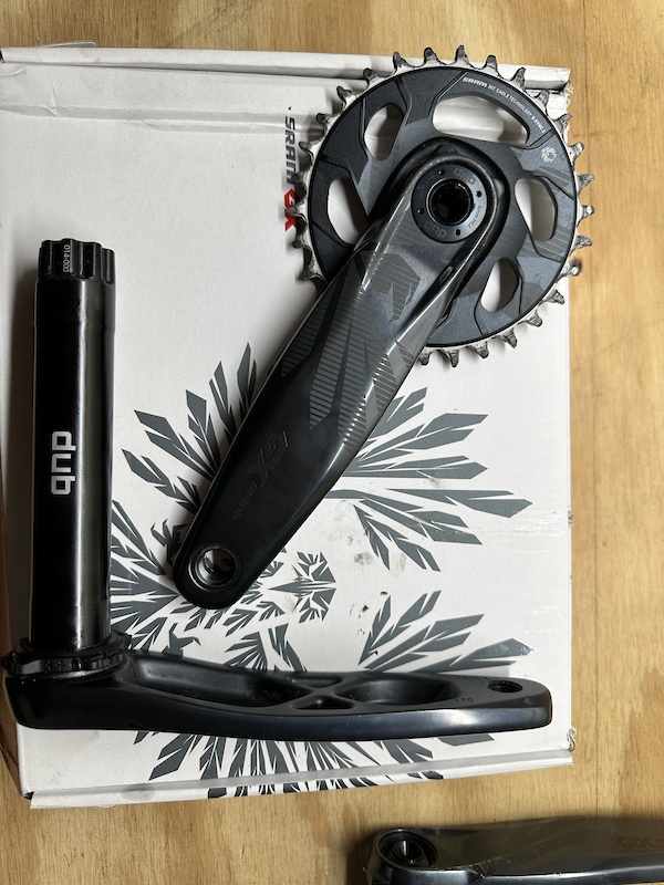 2023 Nearly New - SRAM Eagle GX DUB Fat Bike Crank 170mm For Sale