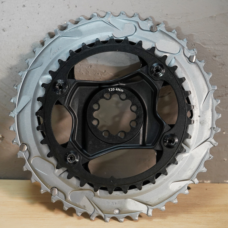 Sram Force Wide 8-bolt Spider-Chainring set 46/33 For Sale
