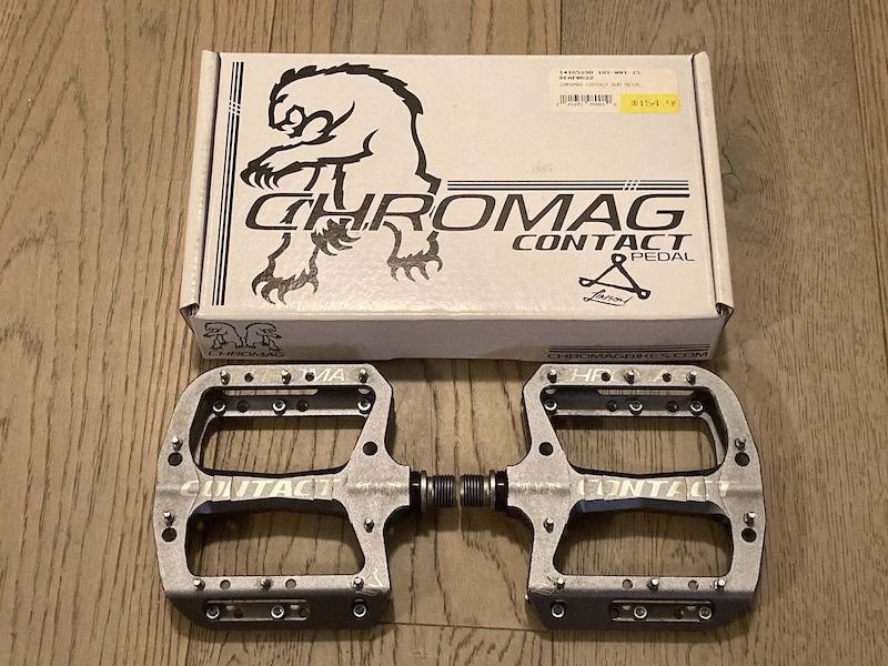 2023 Chromag Contact pedals - gunmetal For Sale