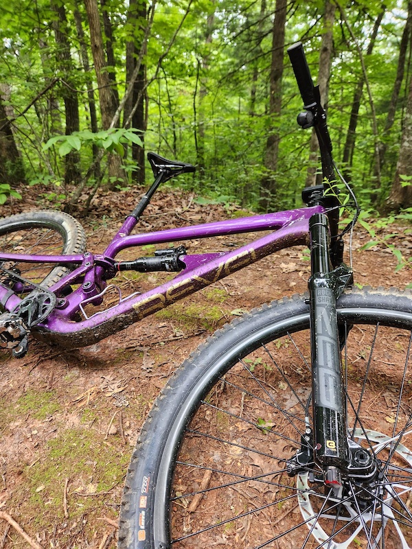 2023 Frame kit and Fork: XL Purple Rail29 + Zeb Ult For Sale