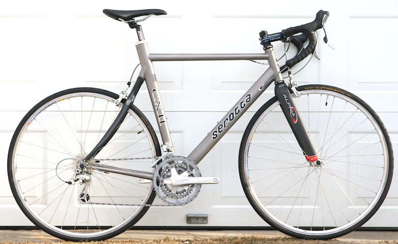 2008 Serotta CXII Titanium & Carbon ST Ultegra Triple For Sale