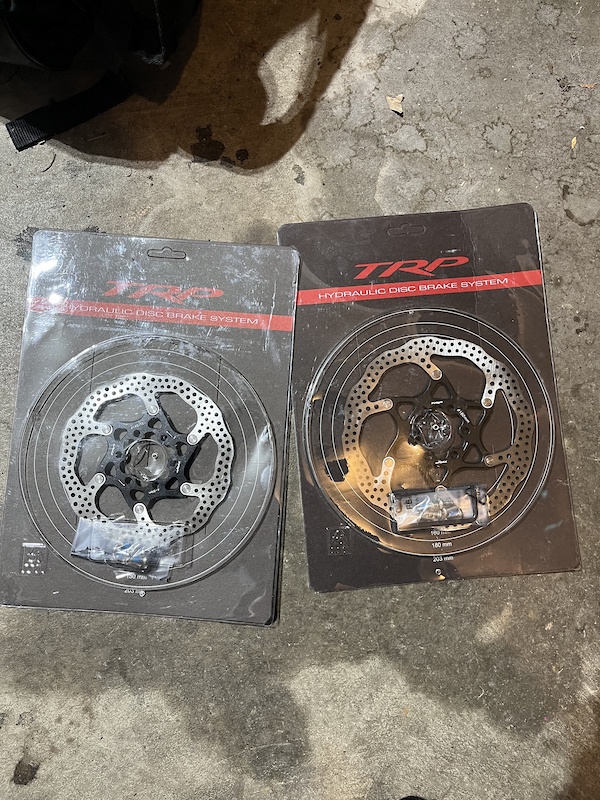 6-bolt 160/180mm rotor’s sram, shimano , trp For Sale
