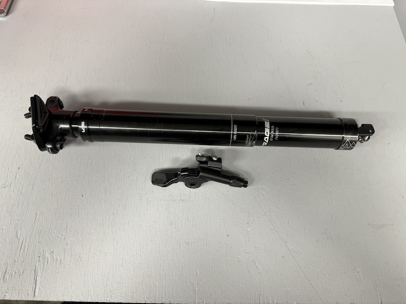 190mm x 34.9mm Dropper Post w/ Cable & Lever For Sale