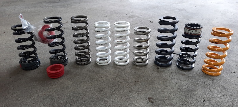 Various springs for rear shocks For Sale