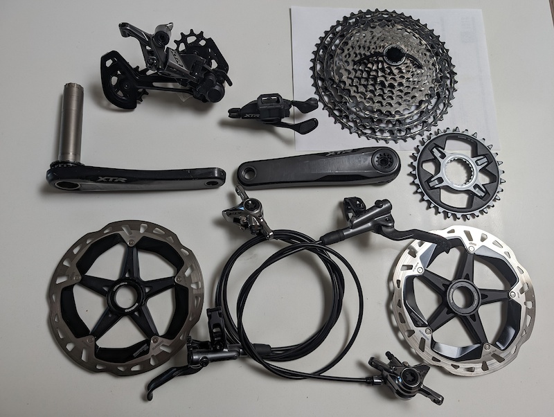 2022 Shimano XTR M9100 Full Groupset + Brakes For Sale