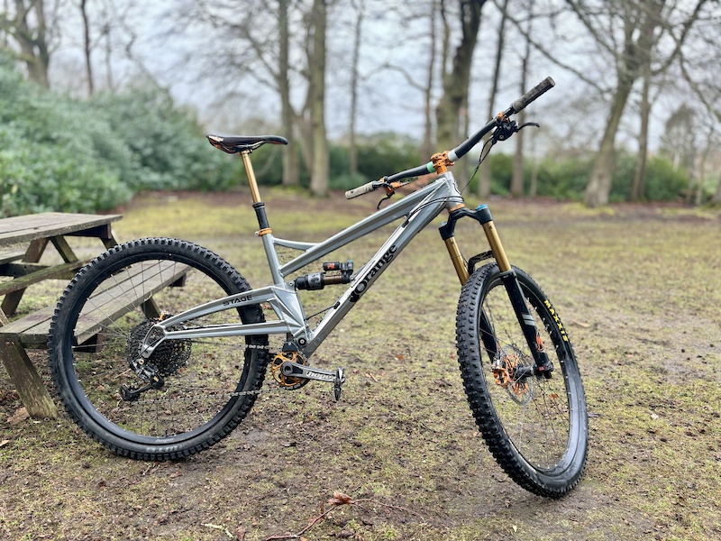 2018 CUSTOM ORANGE ALPINE 6, HOPE + FOX BUILD For Sale