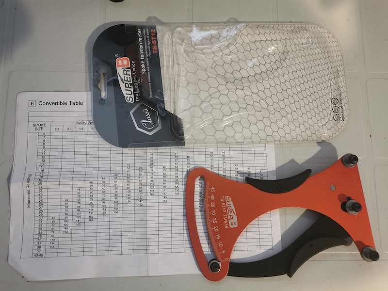 Tensionometer wheel building tool For Sale