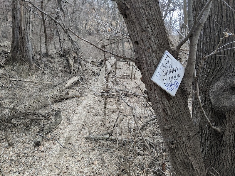 Skinny D Drop Mountain Biking Trail - Council Buffs, Iowa