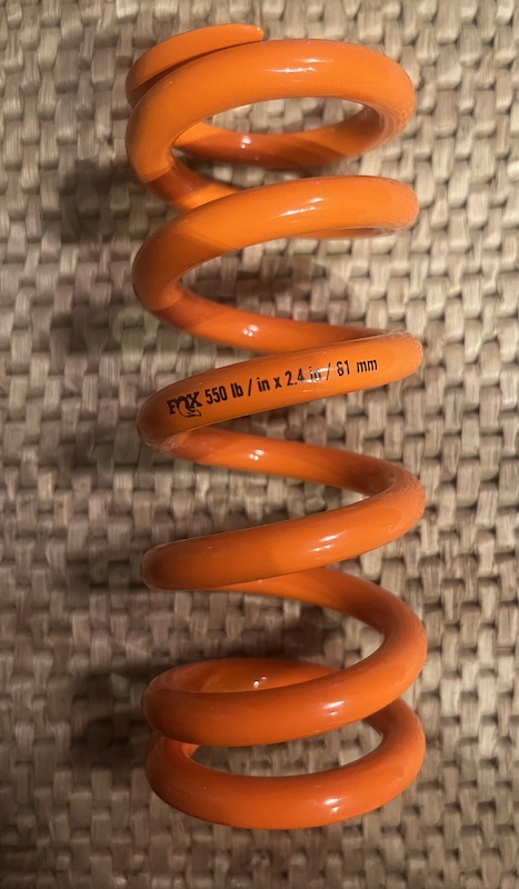2024 Fox SLS 550lb Coil Spring For Sale