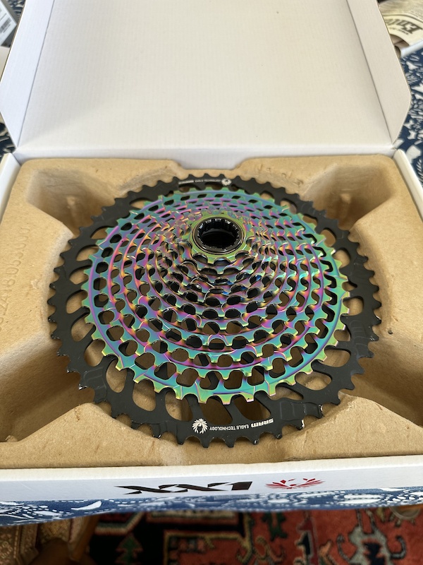 2023 SRAM XX1 10-52 Rainbow Cassette For Sale