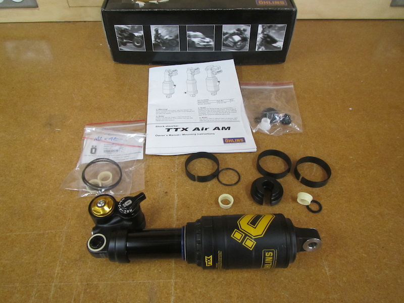 2022 Ohlins TTX2 rear shock 210x55 recent rebuild For Sale