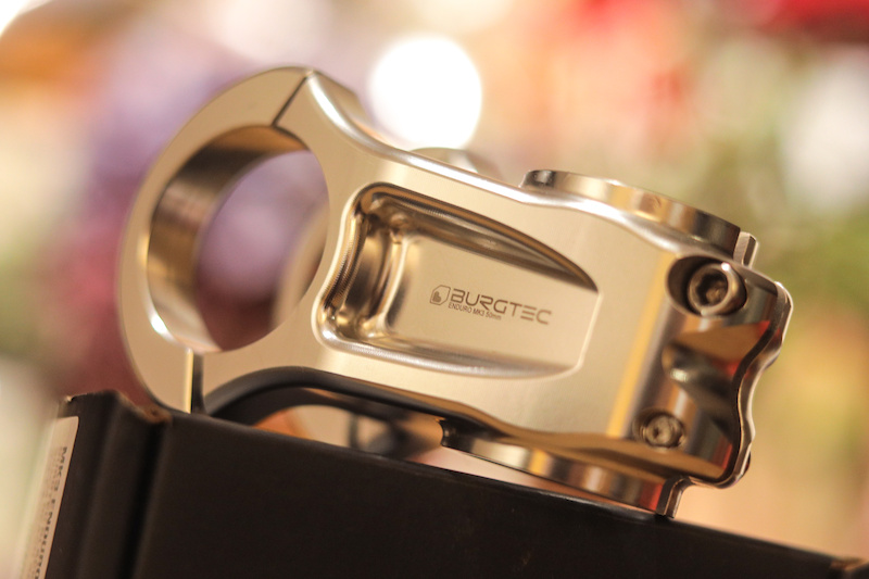 Burgtec mk3 50mm silver stem 35mm clamp For Sale
