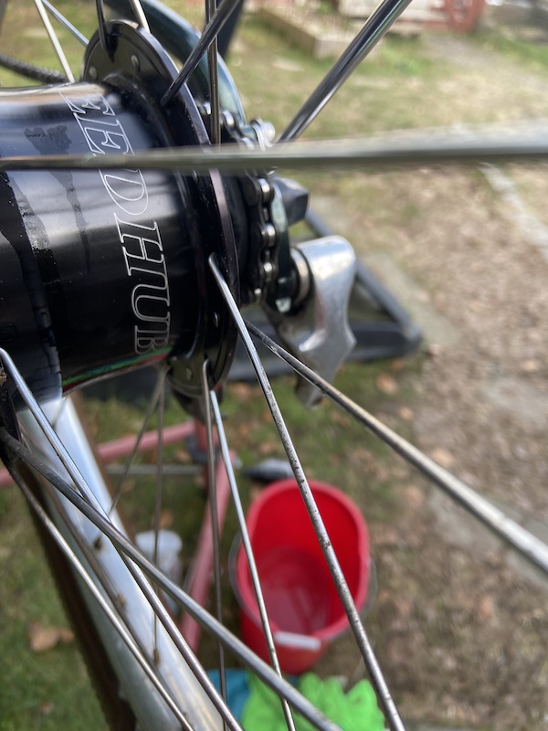 2022 20" Rohloff dynamo wheelset, mechanic built etc For Sale