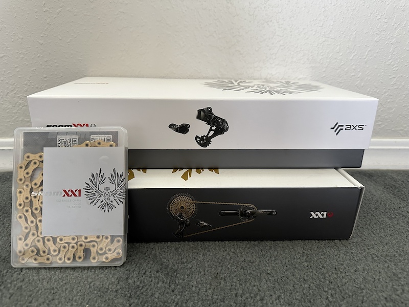 2022 SRAM XX1 Eagle AXS drivetrain and cassette For Sale