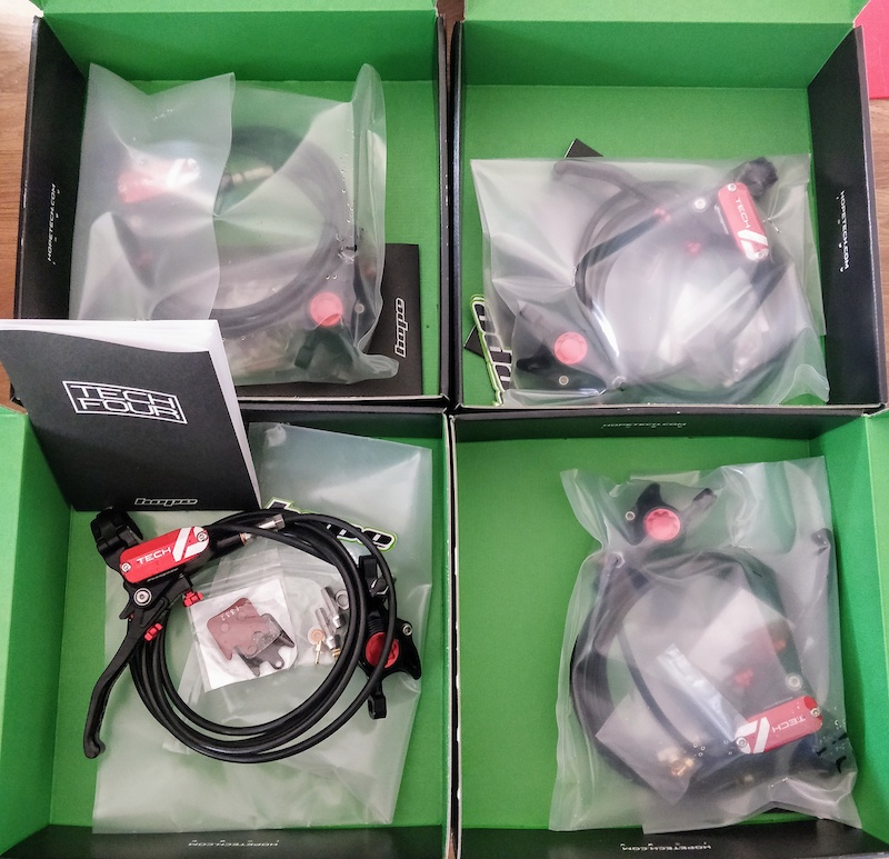 2024 Hope Tech 4 X2 Black/ Red RHS BNIB 4 Available For Sale