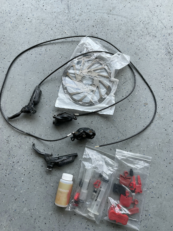 2022 SRAM Code RS - Levo Take Off w/ Rotors and Bleed Kit For Sale