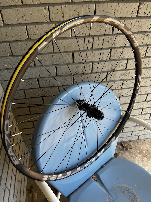 Easton EA70 AX rear wheel hub and spokes For Sale