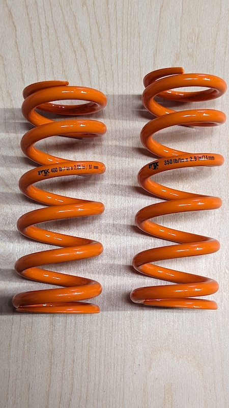 2024 Brand new 400lb and 350lb Fox SLS springs For Sale