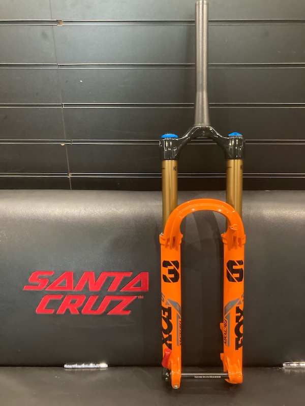 2022 Fox 36 Float Factory 27.5 160 Grip 2 QR 44mm Orange 6 For Sale