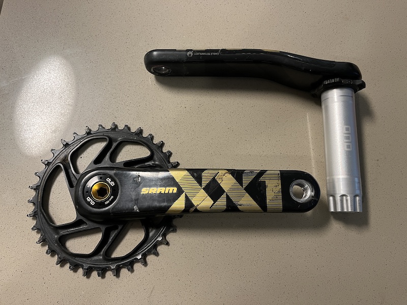 SRAM XX1 Eagle 170mm DUB Crankset Gold For Sale