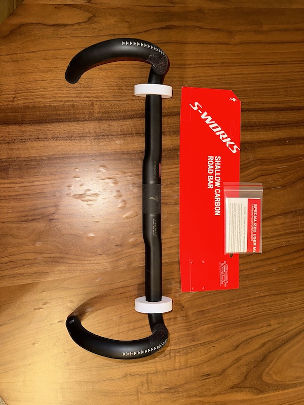 S-works Shallow Bend 42cm drop bar, new/take off For Sale
